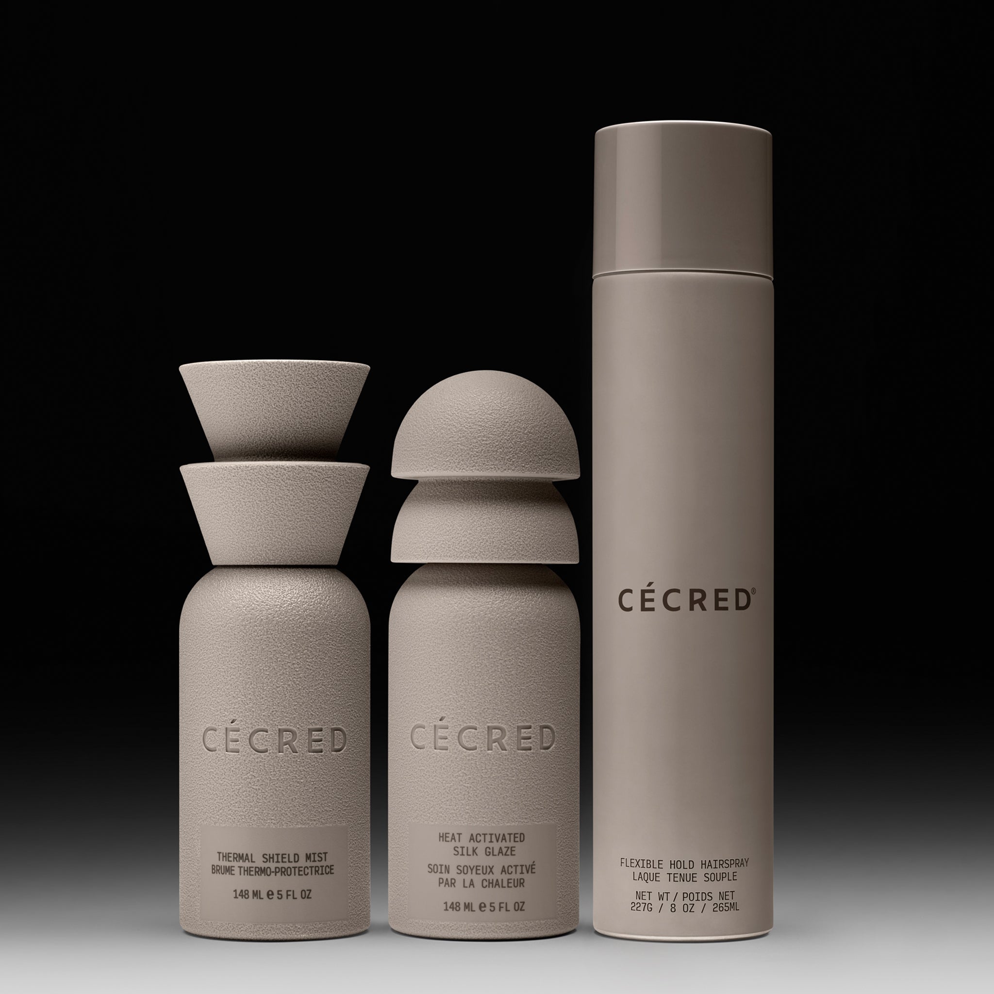 The Silk Glaze Anti-Frizz Hair Bundle | Cécred